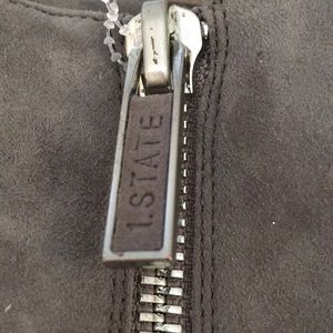 1. State | Shoes | State Grey Leather Suede Ankle Boots 11m | Poshmark